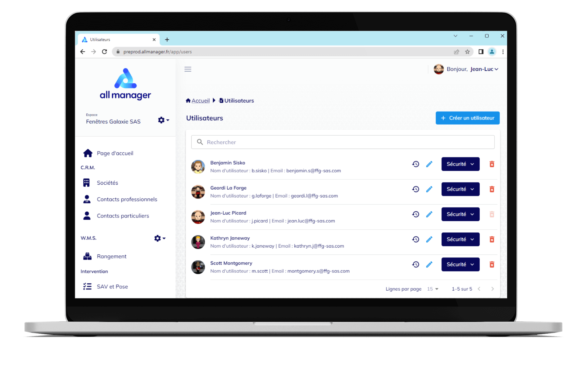 ERP spécialisé en Menuiserie – All Manager
